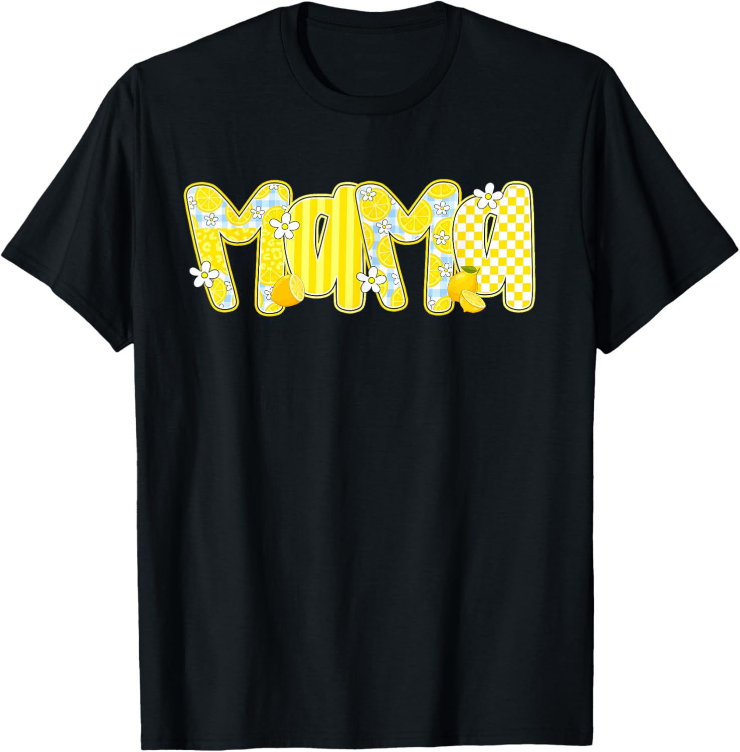 Hot Trending T-Shirt With Cute Mama Lemon Floral Mothers Day Gift ...