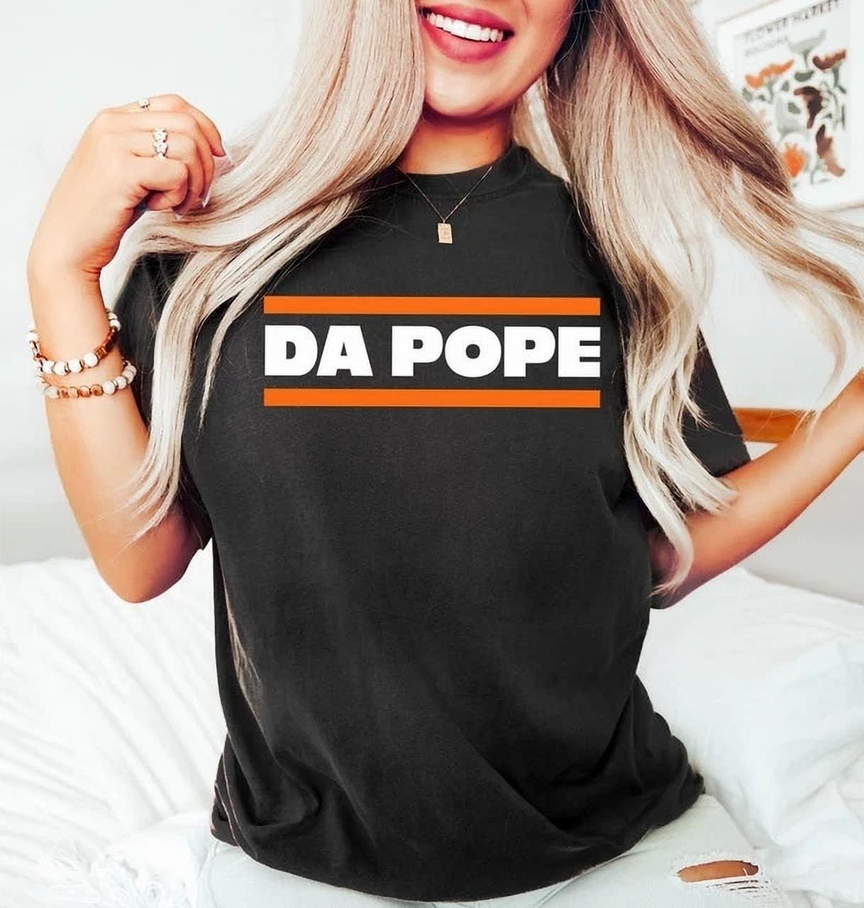 Hot Trending T-Shirt With Da Pope T, Pope Leo Robert Prevost, Religious ...