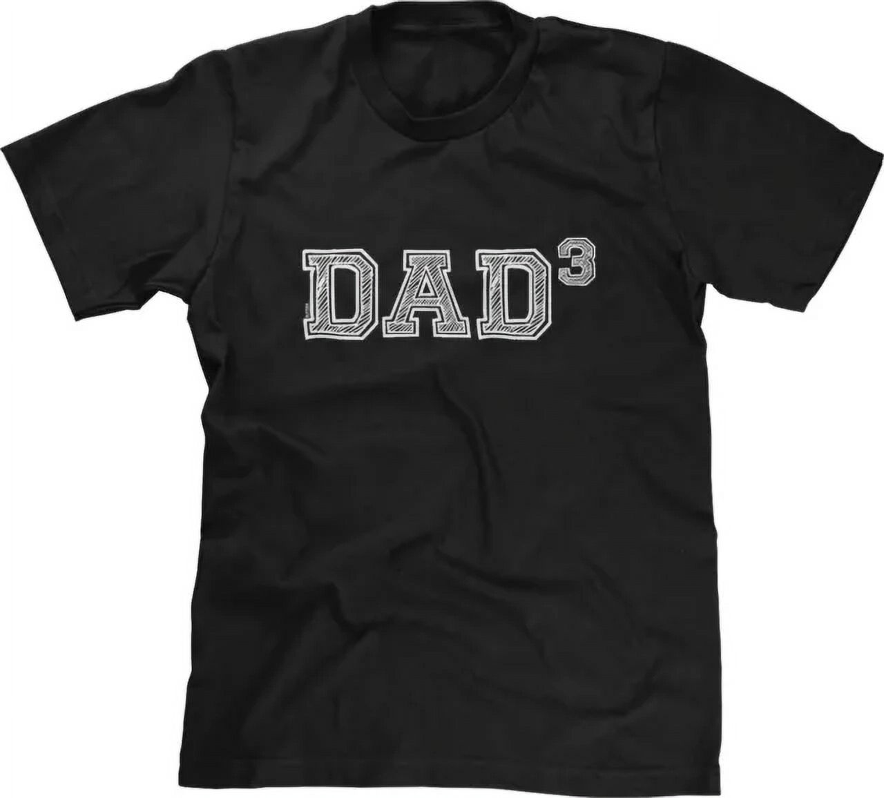Hot Trending T-Shirt With Dad Of 3 Daddy Cubed Fathers Day Gift Present ...