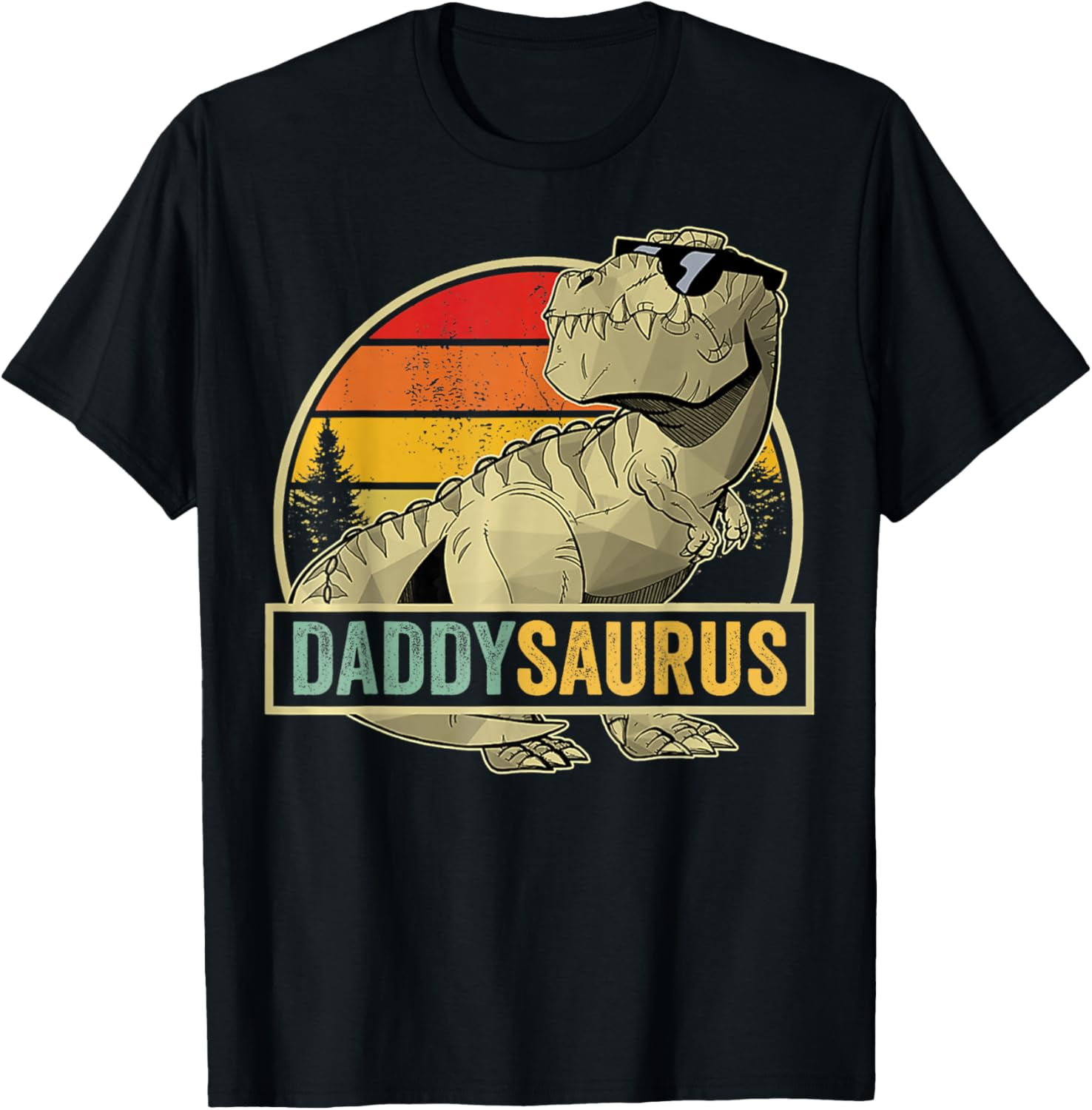 Hot Trending T-Shirt With Daddysaurus T Rex Dinosaur Daddysaurus ...