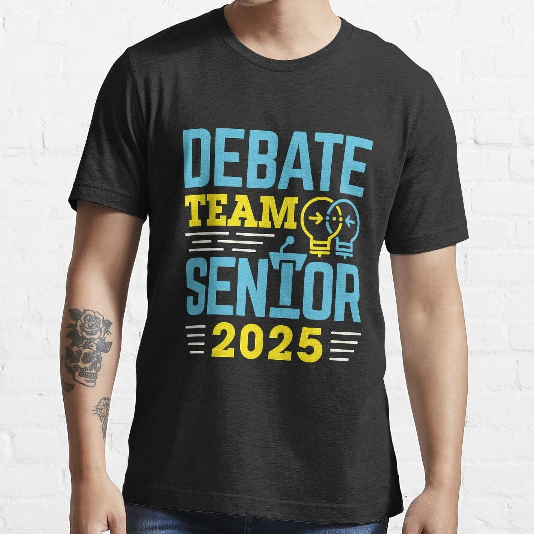 Hot Trending T-Shirt With Debate Team Senior Class Of 2025 Vintage ...