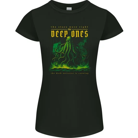 Hot Trending T-Shirt With Deep Ones Cthulhu Kraken Octopus T-Shirt ...