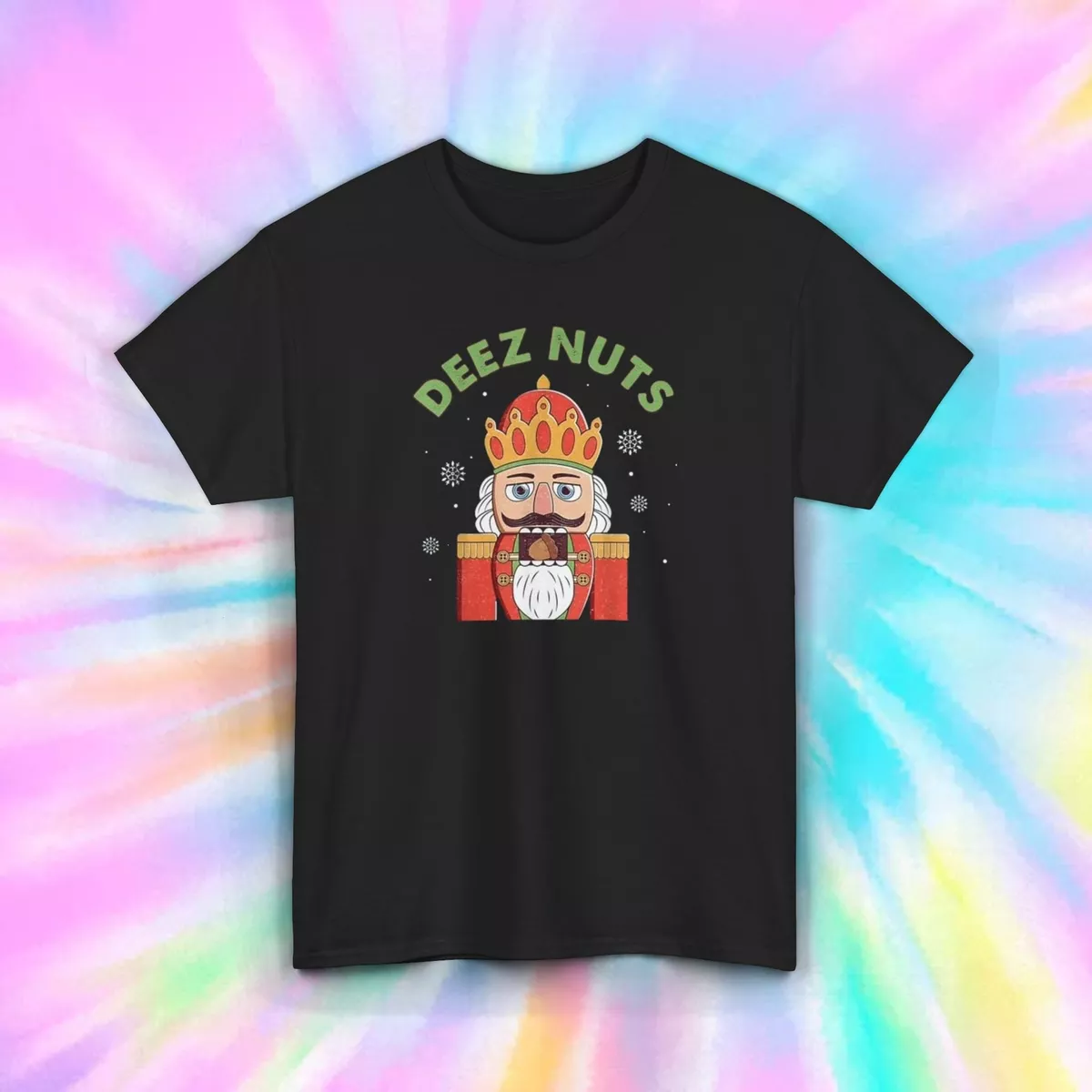 Hot Trending T-Shirt With Deez Nuts Nutcracker Holiday Graphic T-Shirt ...