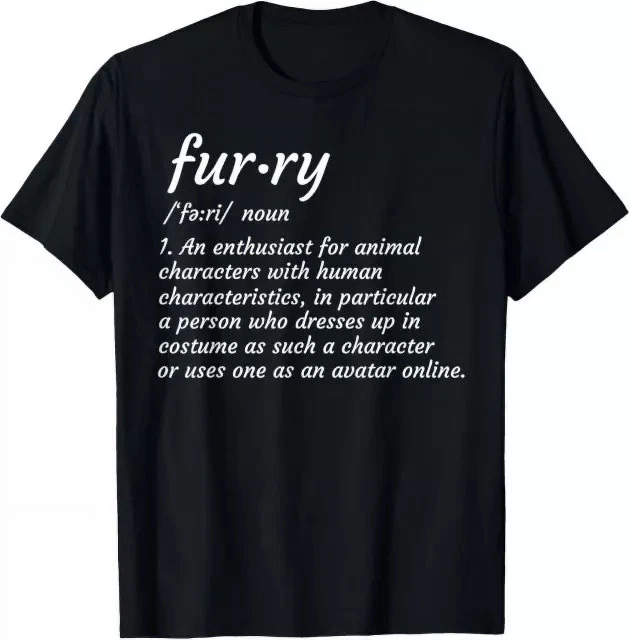 Hot Trending T-Shirt With Definition Furry Fandom Furries Cosplay S ...