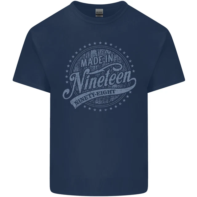 Hot Trending T-Shirt With Distressed 27Th Birthday Made In 1998 T-Shirt ...