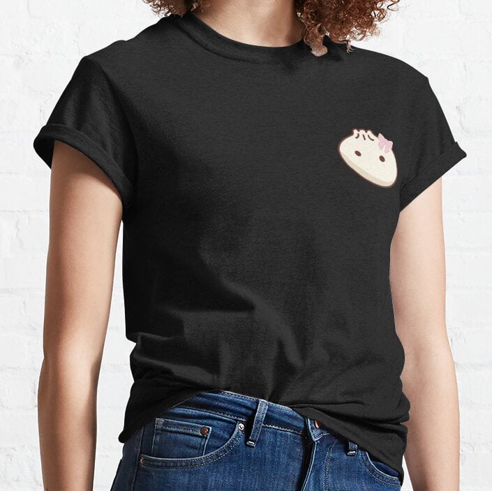 Hot Trending T-Shirt With Dumpling In A Bow Design Preview Only ...