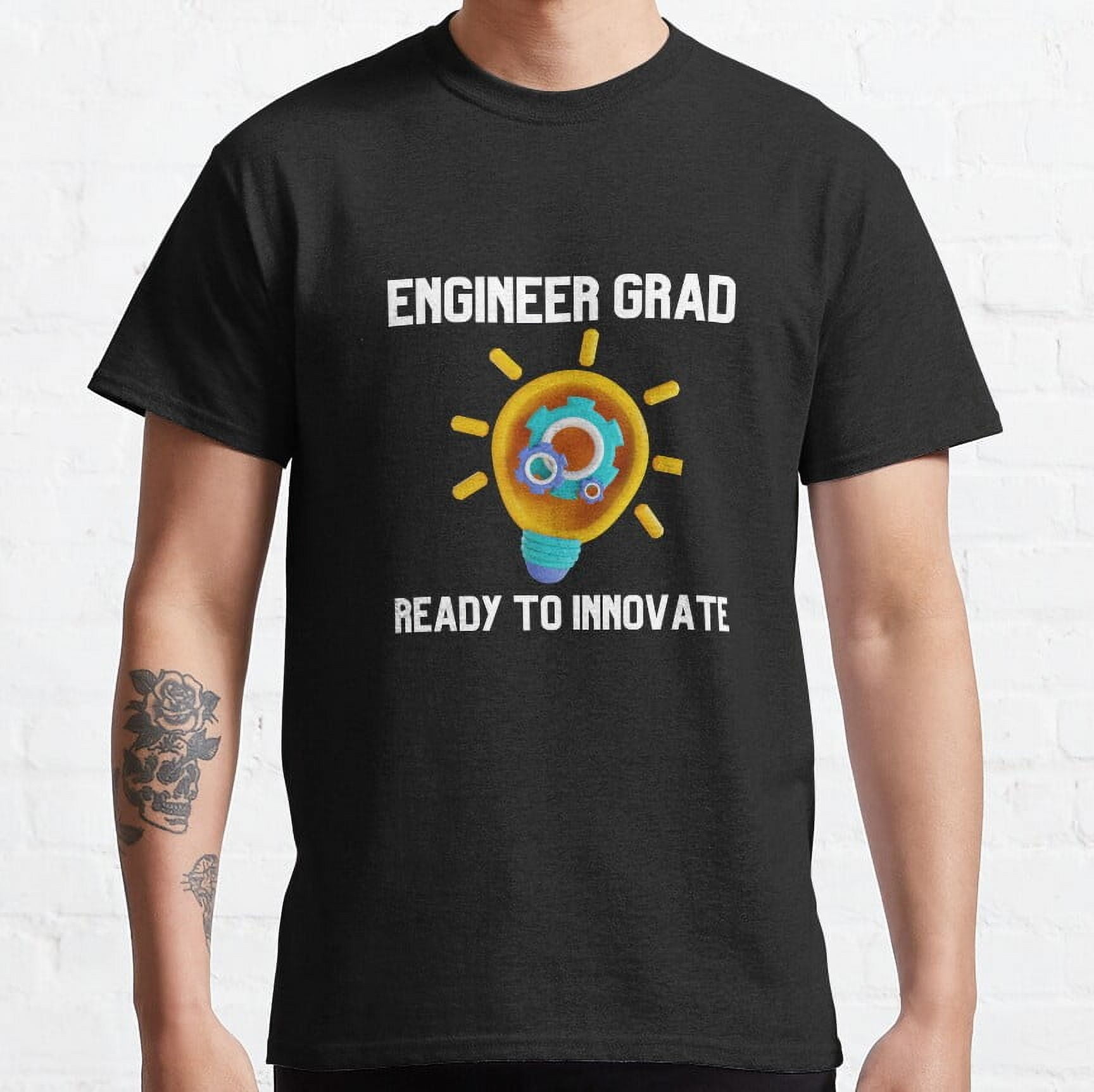 Hot Trending T-Shirt With Engineer Grad - Ready To Innovate ...