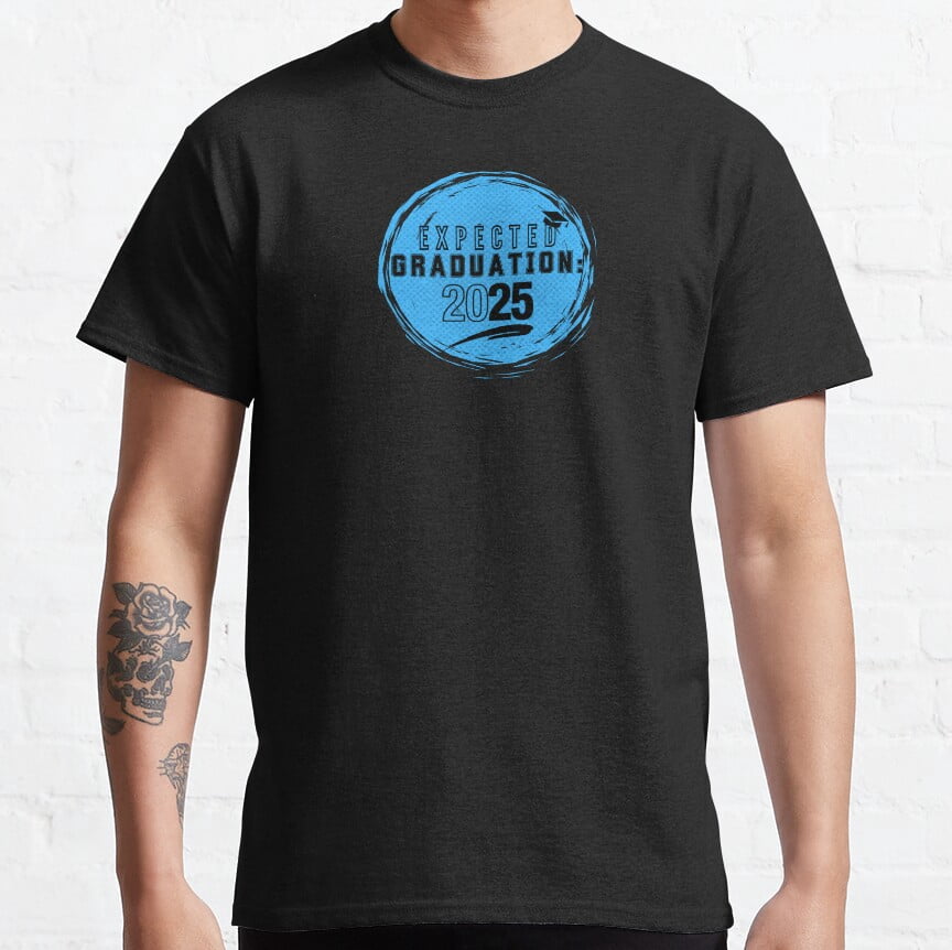 Hot Trending T-Shirt With Expected Graduation: 2025 / Blue | Design ...