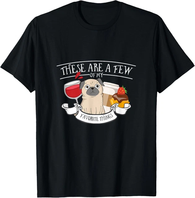 Hot Trending T-Shirt With Favorite Things T-Shirt - Coffee, Wine ...