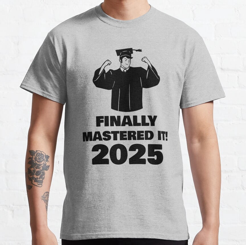 Hot Trending T-Shirt With Finally Mastered It 2025 Design Preview Only ...