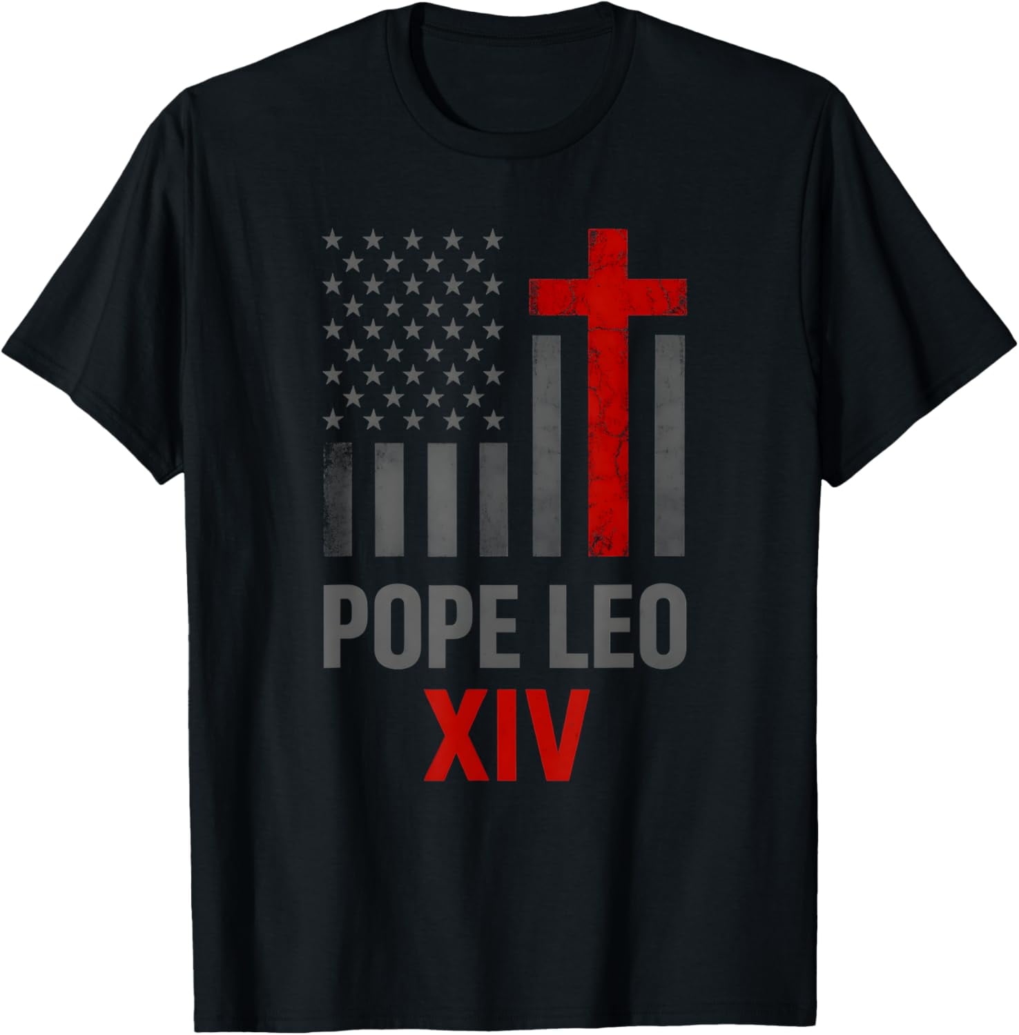 Hot Trending T-Shirt With First American Pope Leo Xiv Catholic Religious Men Women - Walmart.com