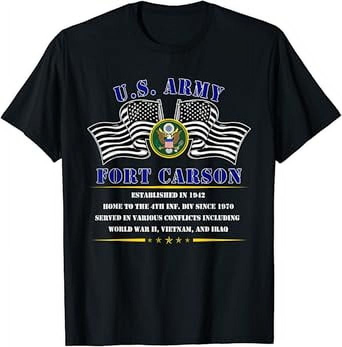 Hot Trending T-Shirt With Fort Carson Colorado Ft Carson Us Army Base ...