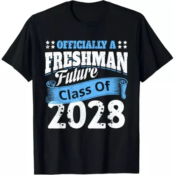 Hot Trending T-Shirt With Freshman Future Class 2028 First Day Of 9Th ...