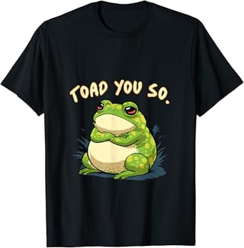 Hot Trending T-Shirt With Frog Shirt Toad You So Funny Toad T-Shirt ...
