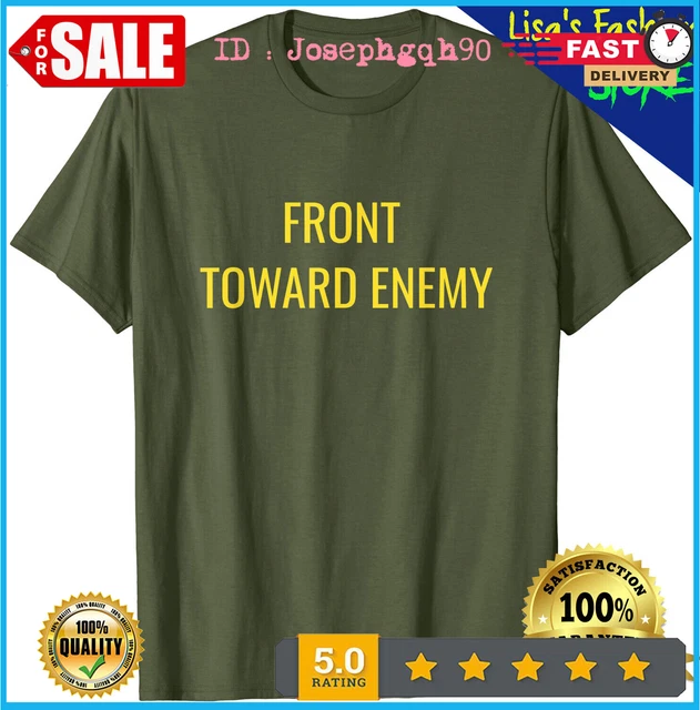 Hot Trending T-Shirt With Front Towards Enemy Military T-Shirt S-5Xl ...