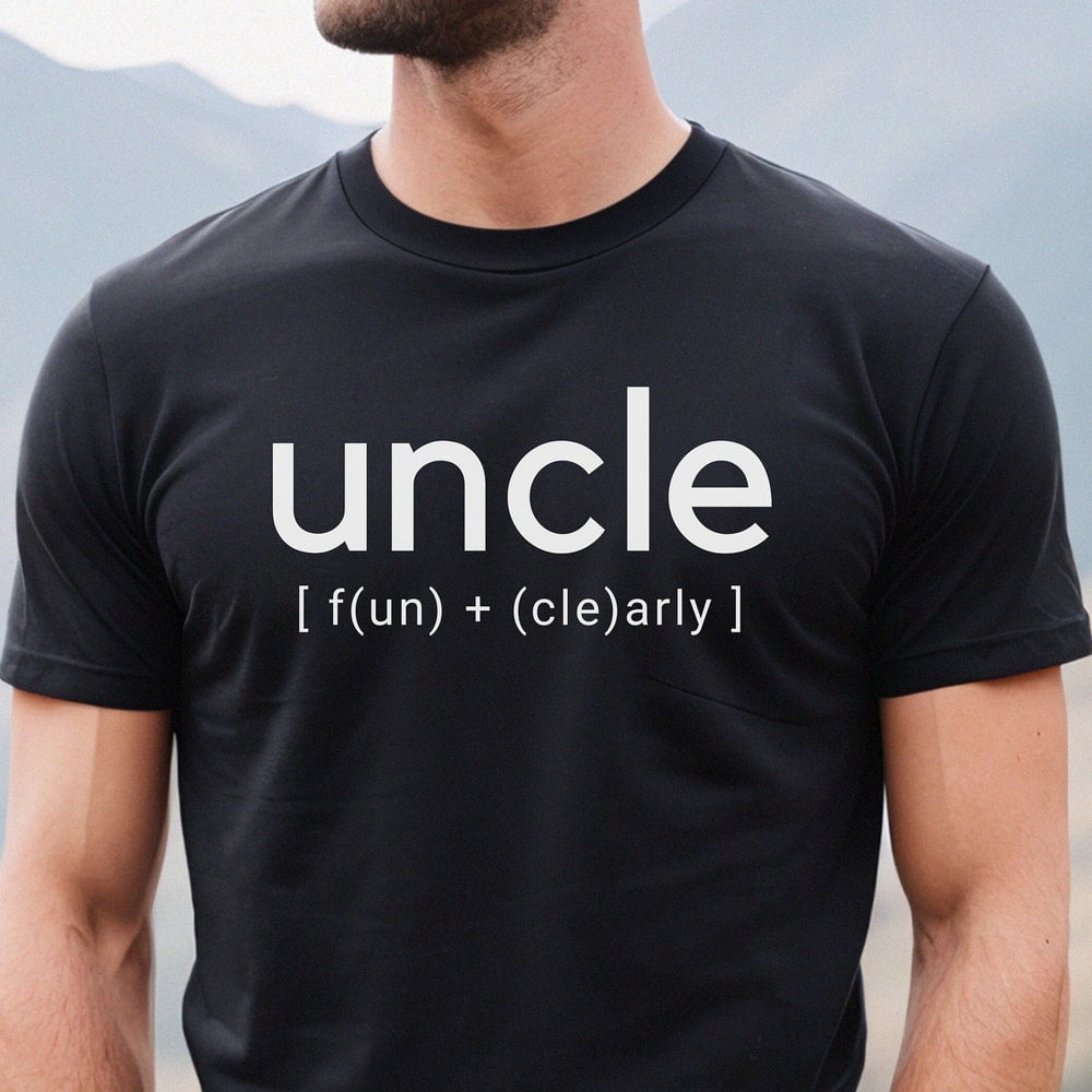 Hot Trending T-Shirt With Fun Uncle, New Uncle T, Best Uncle T, Cool ...