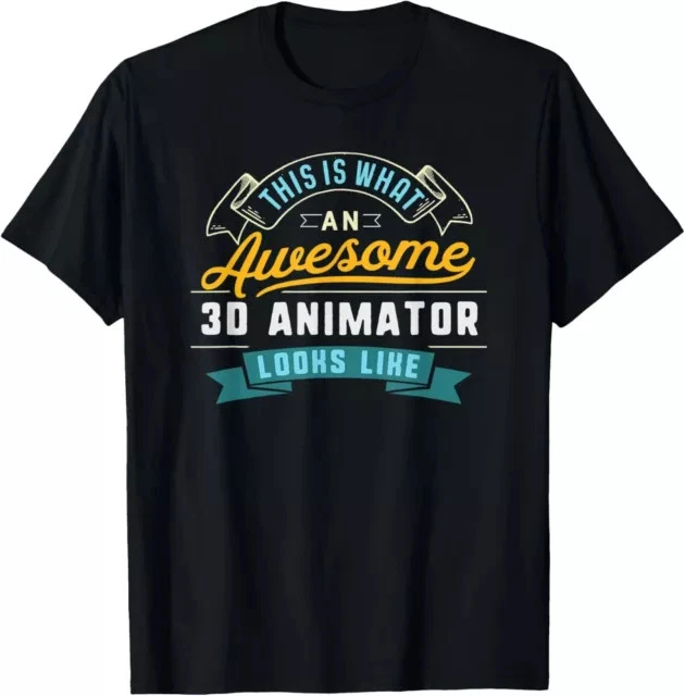 Hot Trending T-Shirt With Funny 3D Animator Awesome Job Occupation ...