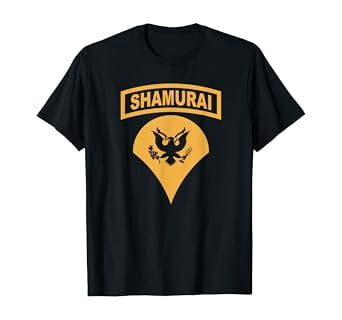 Hot Trending T-Shirt With Funny E4 Mia Shamurai Army Specialist Rank T ...
