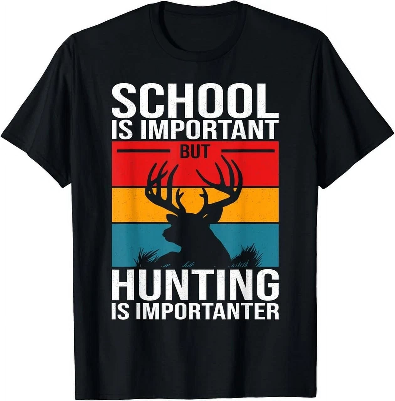 Hot Trending T-Shirt With Funny Hunting Art For Men Kids Hunter Deer ...
