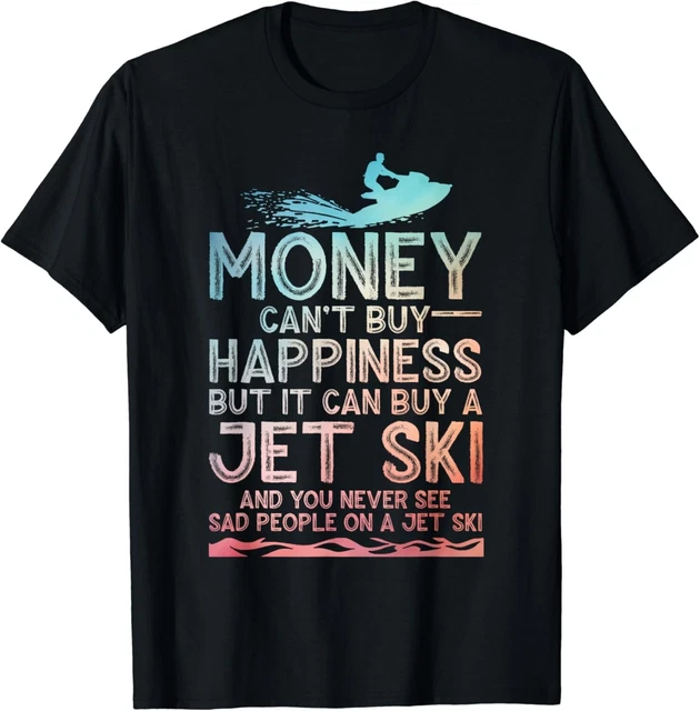 Hot Trending T-Shirt With Funny Jet Ski Art For Men Women Water Sport ...