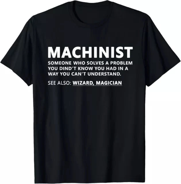 Hot Trending T-Shirt With Funny Machinist Noun Machinist Meaning ...