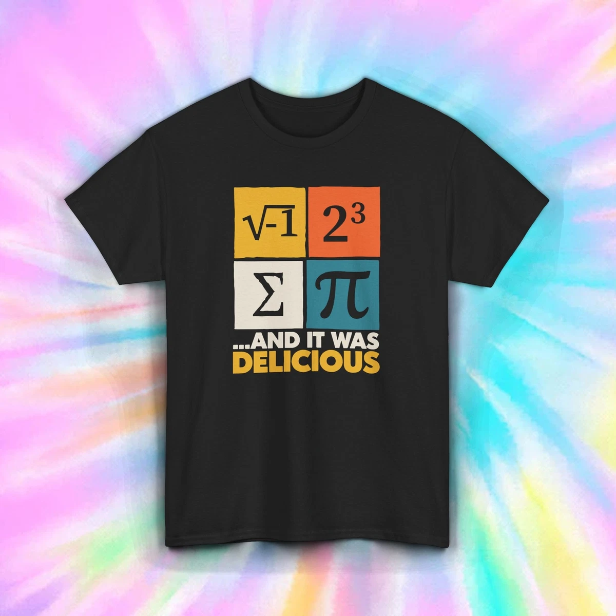 Hot Trending T-Shirt With Funny Math Joke Graphic I Ate Some Pie And It ...
