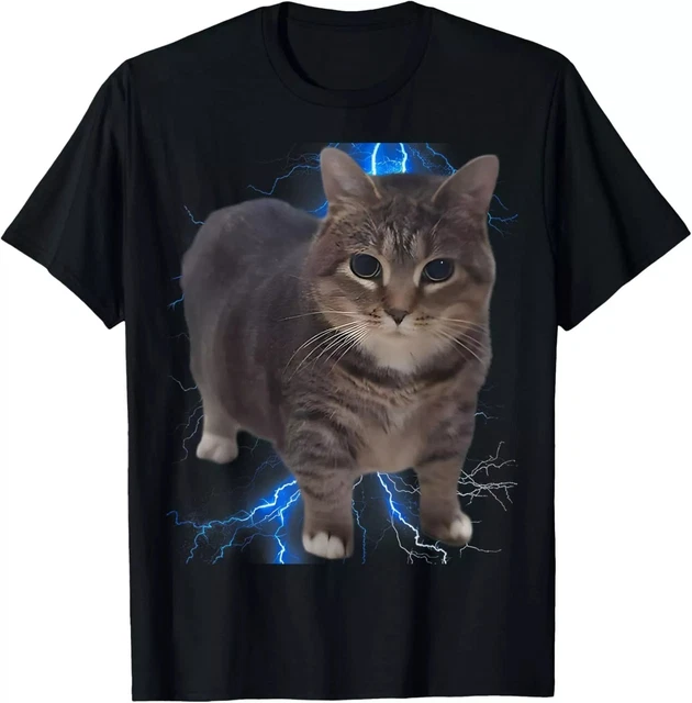 Hot Trending T-Shirt With Funny Oiia Oiia Spinning Cat Cat Brainrot ...