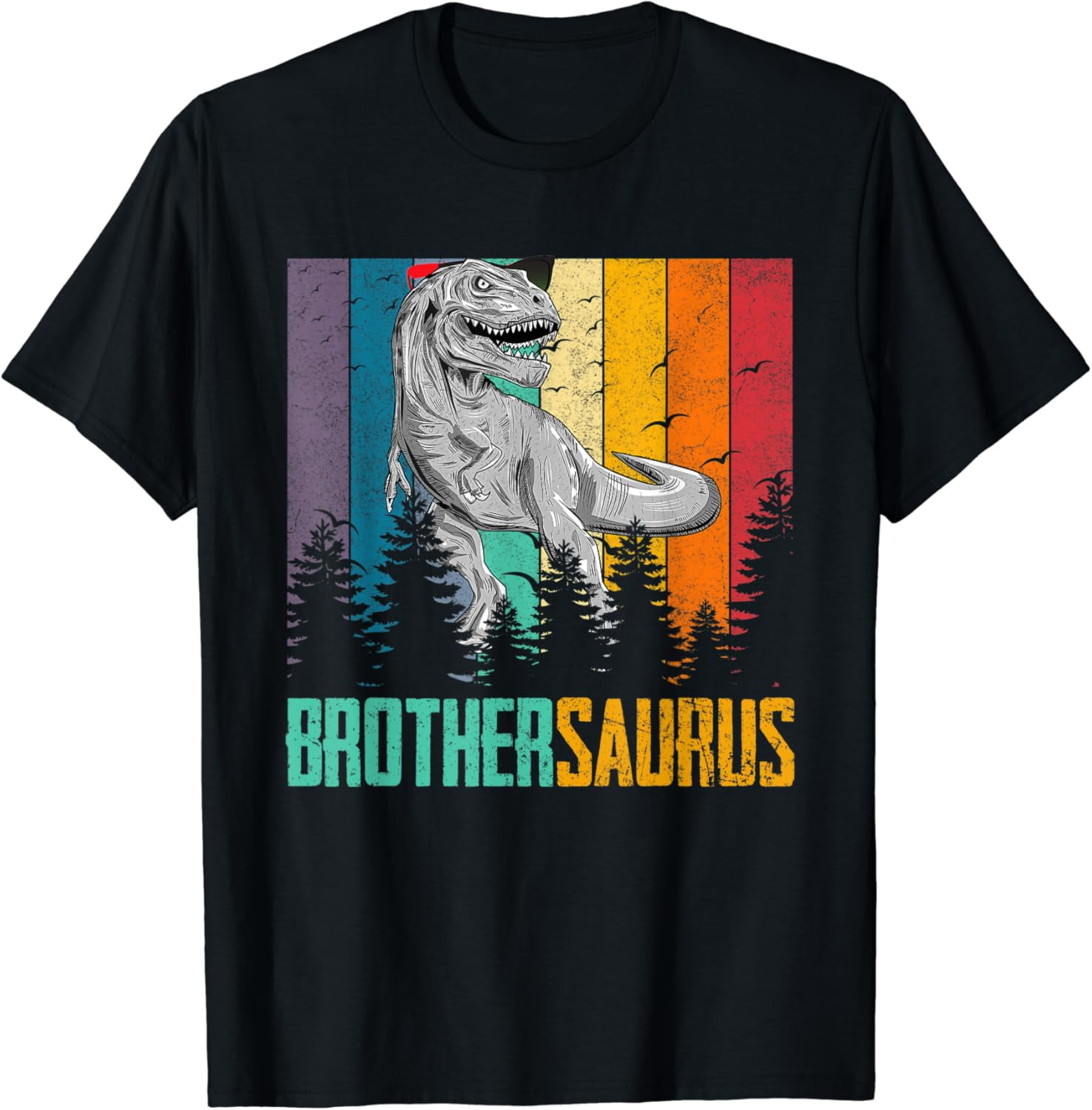 Hot Trending T-Shirt With Funny T Rex Dinosaur Brother Saurus Family ...