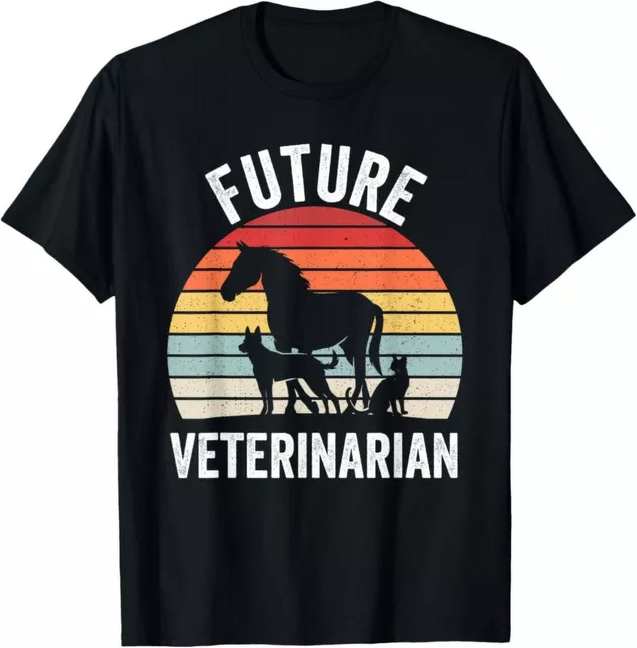Hot Trending T-Shirt With Future Veterinarian Veterinary Vet Design ...