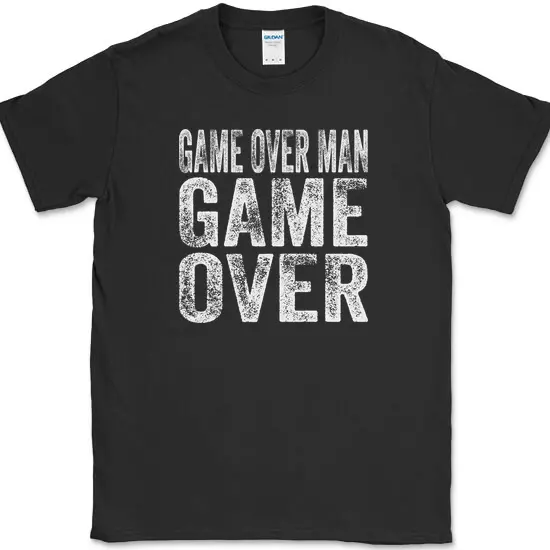 Hot Trending T-Shirt With Game Over Man Game Oversci Fi Movie Aliens ...