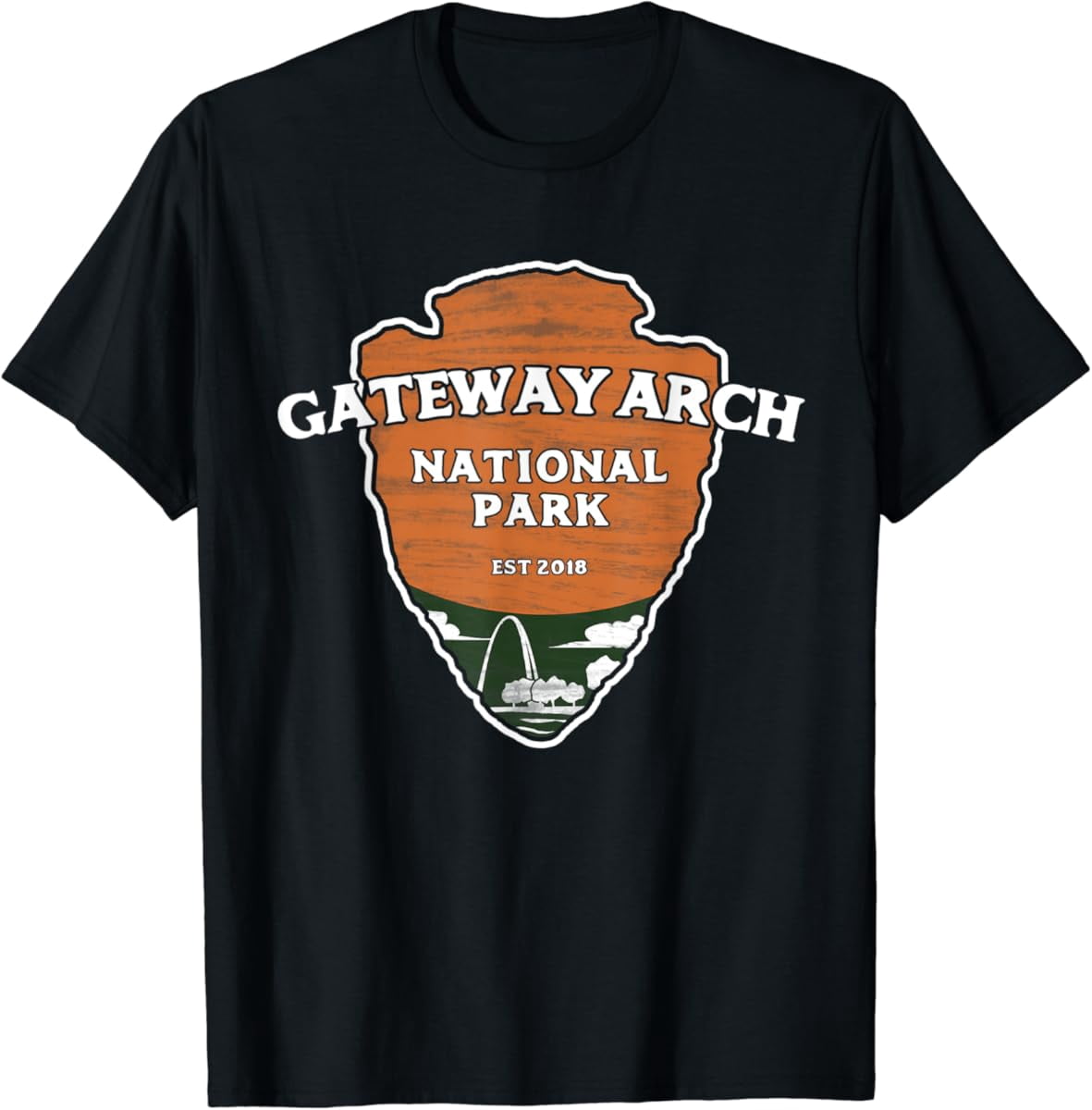 Hot Trending T-Shirt With Gateway Arch National Park Classic Style ...