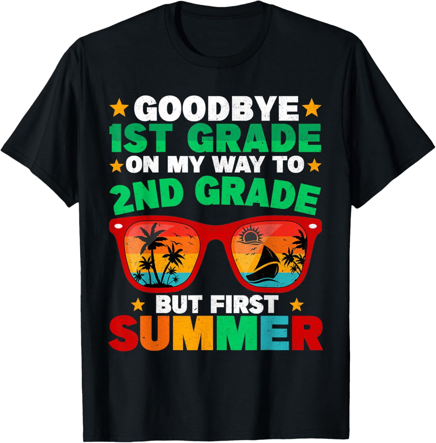 Hot Trending T-Shirt With Goodbye 1St Grade First Summer Graduation ...