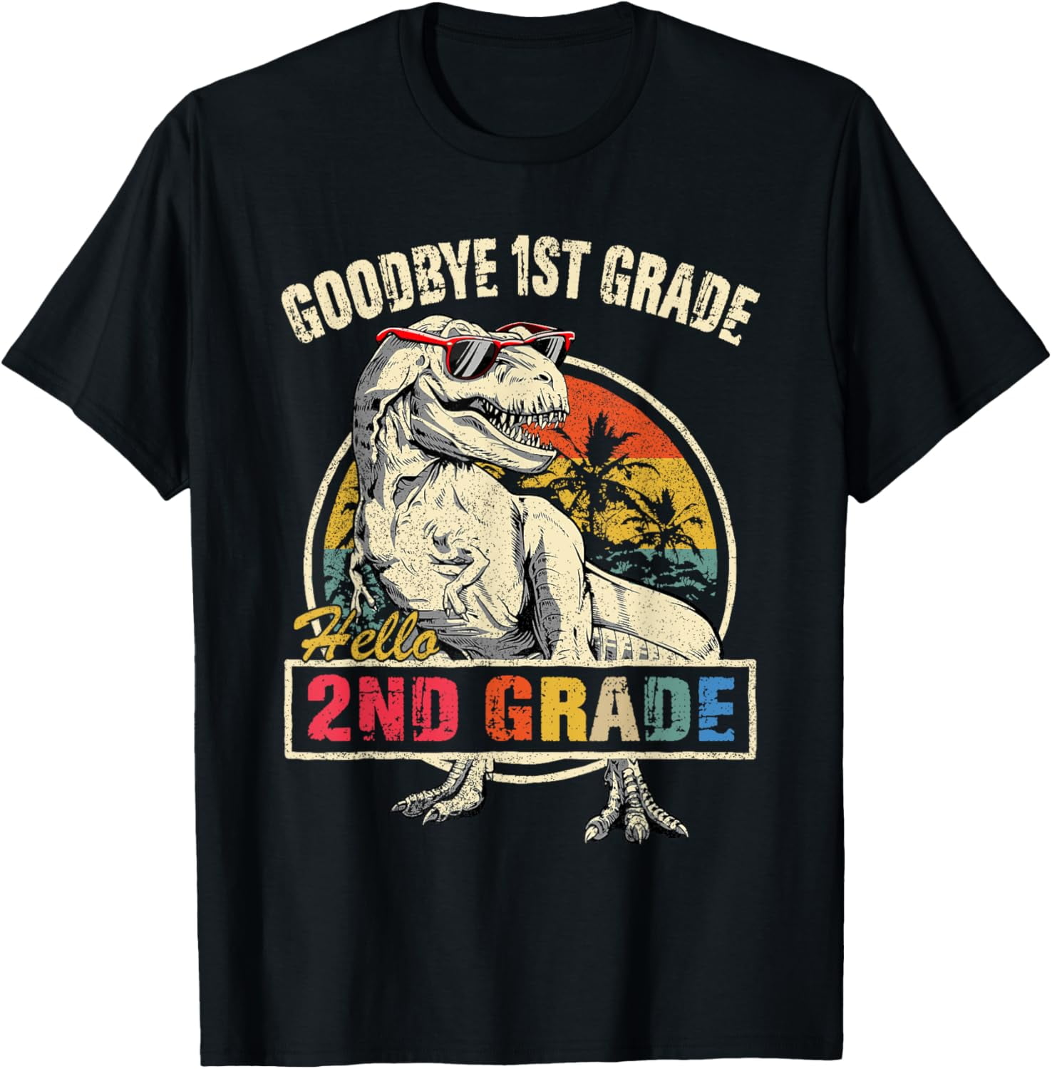 Hot Trending T-Shirt With Goodbye 1St Grade Hello 2Nd Grade Graduation ...