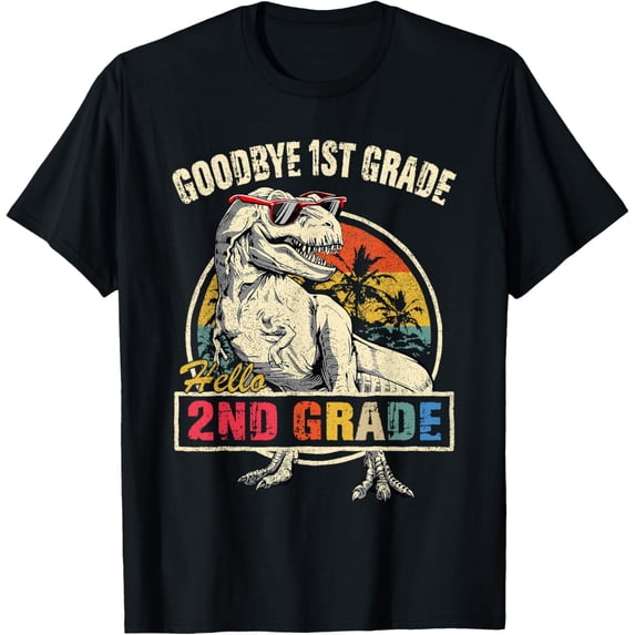 Hot Trending T-Shirt With Goodbye 1St Grade Hello 2Nd Grade Graduation ...