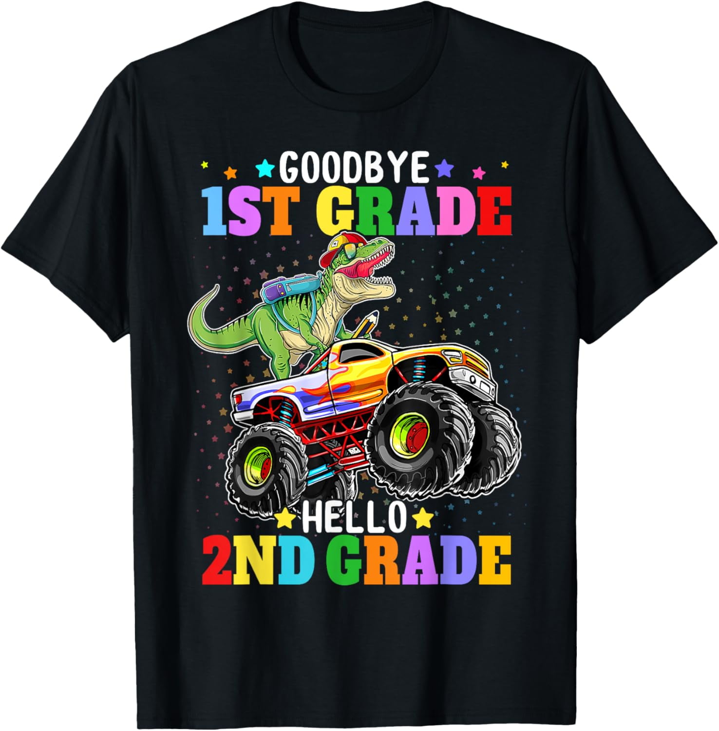 Hot Trending T-Shirt With Goodbye 1St Grade Hello 2Nd Grade Monster ...