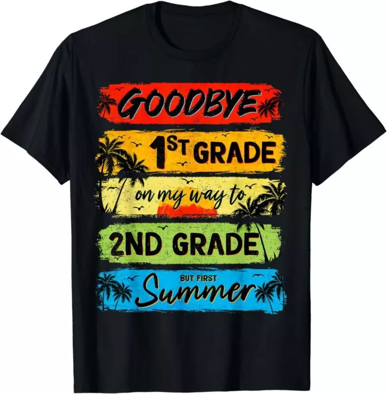 Hot Trending T-Shirt With Goodbye 1St Grade Summer Graduation Teacher ...