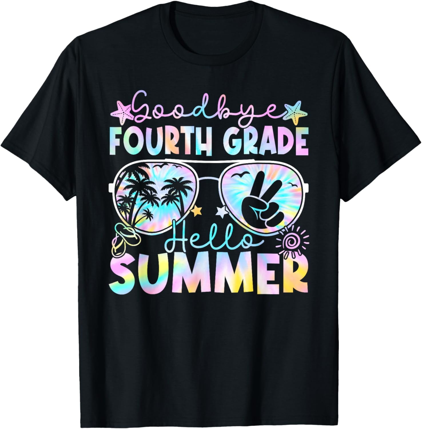 Hot Trending T-Shirt With Goodbye 4Th Grade Hello Summer Fourth Grade ...