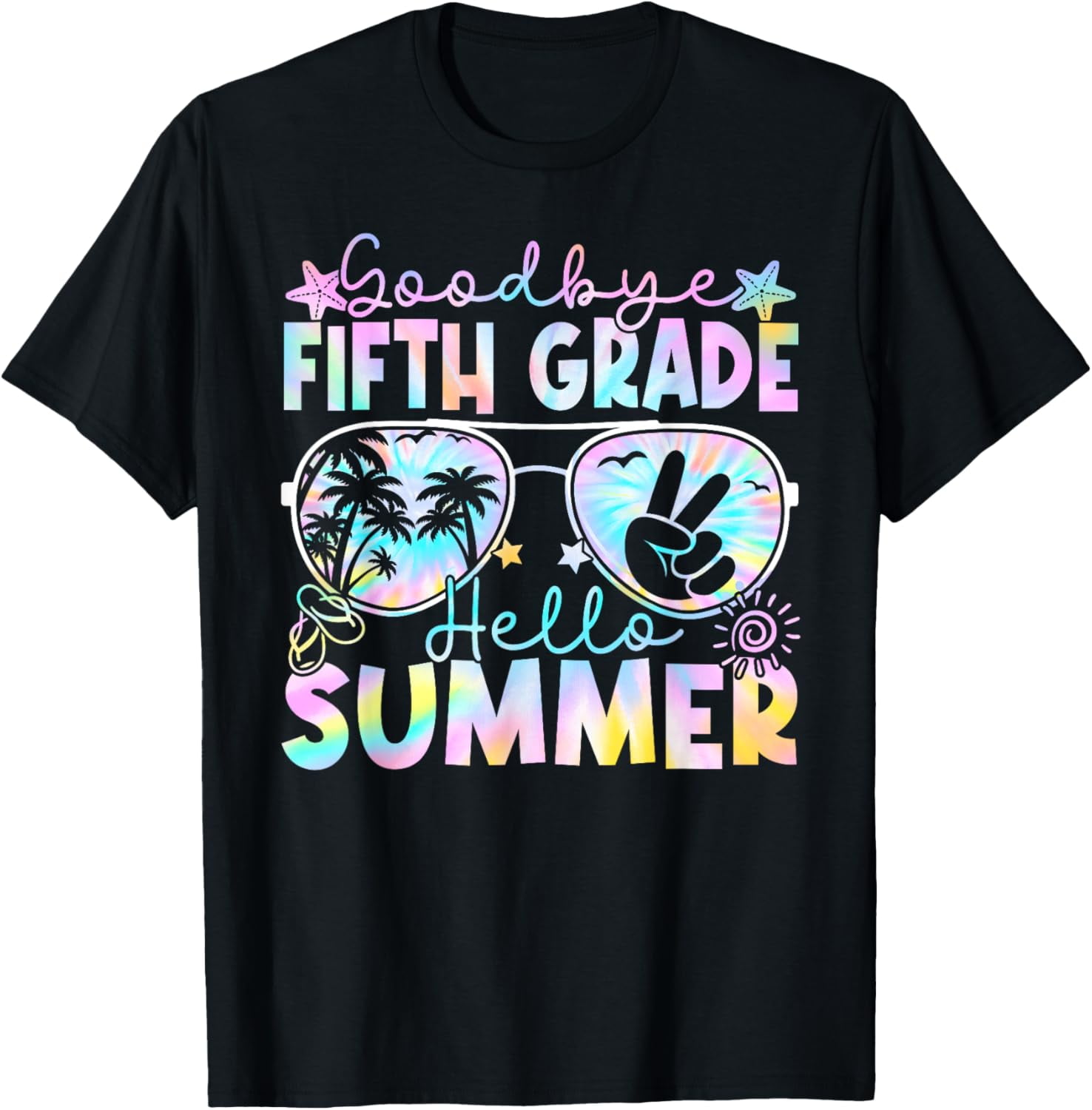 Hot Trending T-Shirt With Goodbye 5Th Grade Hello Summer Fifth Grade ...