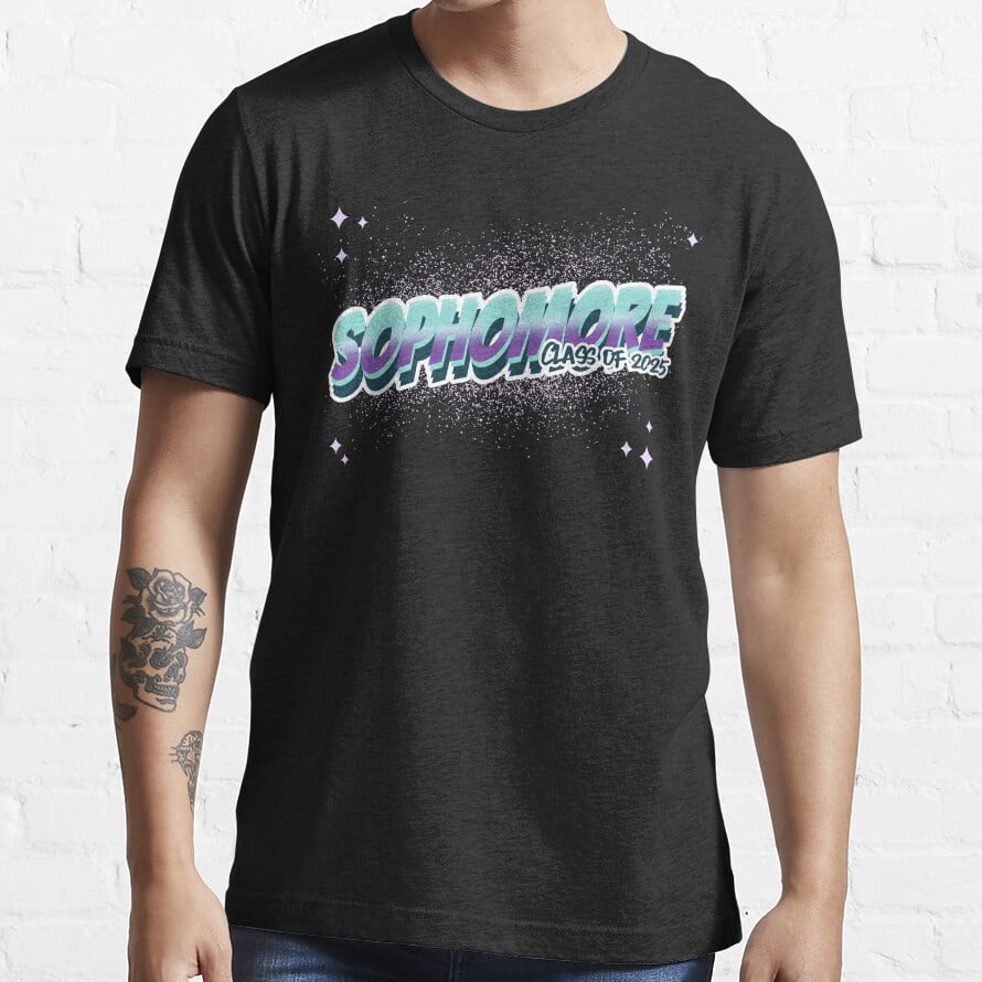 Hot Trending T-Shirt With Graffiti Sophomore Tenth Grade Or College ...