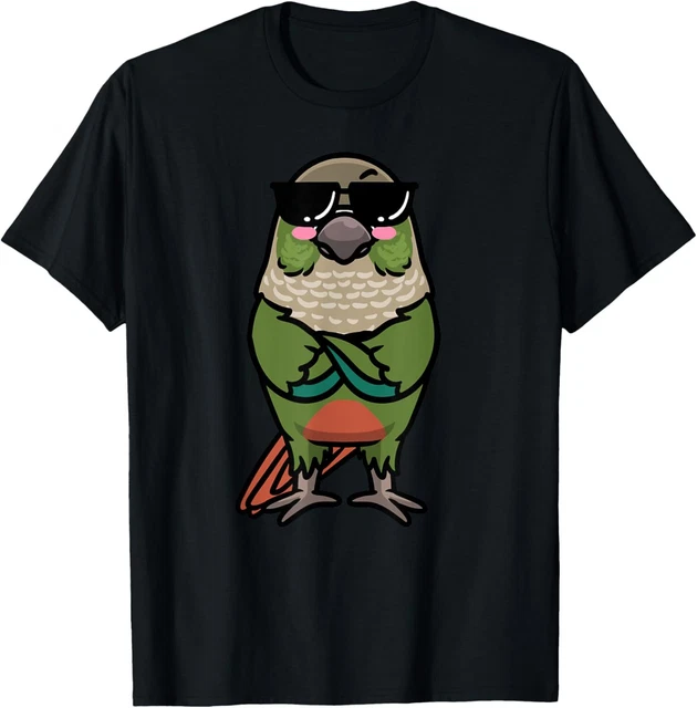 Hot Trending T-Shirt With Green Cheek Conure Green-Cheeked Parakeet ...