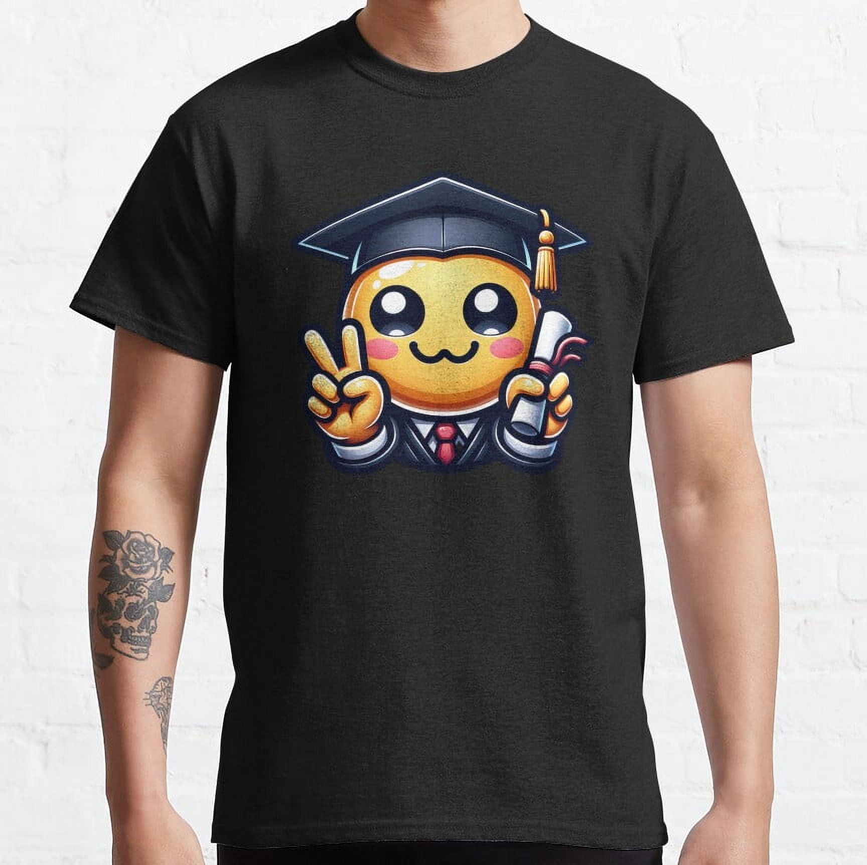 Hot Trending T-Shirt With Happy Graduation Peace Sign Graduate Class Of ...