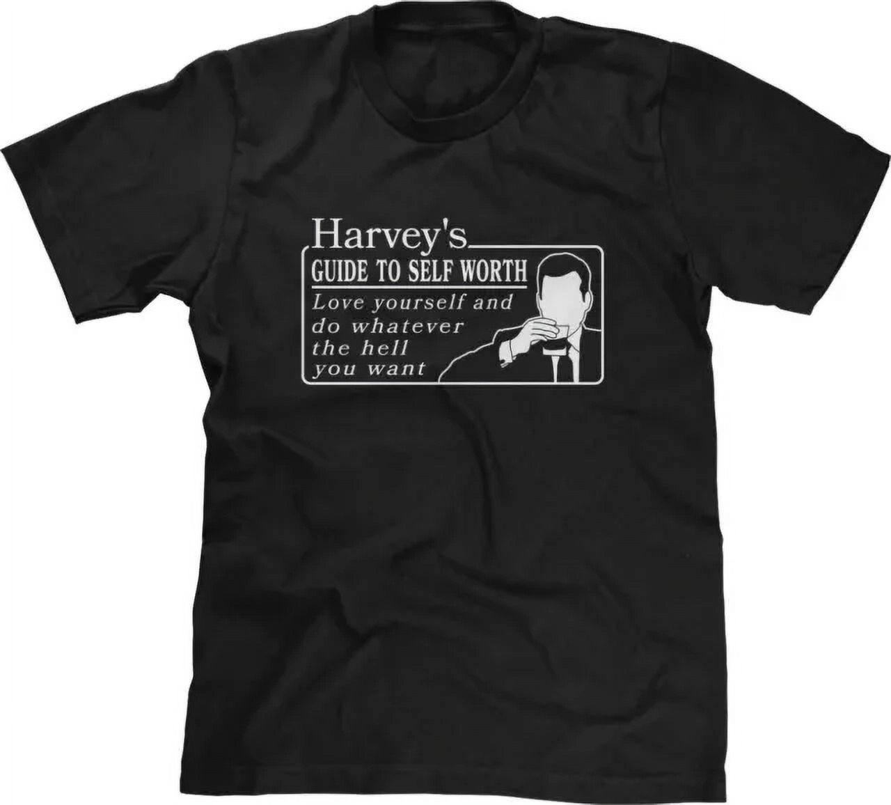 Hot Trending T-Shirt With Harveys Guide Self Worth Suits Quote Tv ...