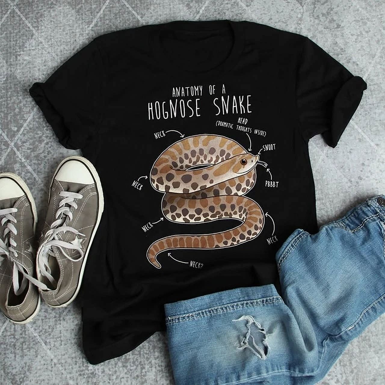 Hot Trending T-Shirt With Hognose Snake Shirt, Women, Men, Reptile ...