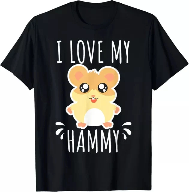 Hot Trending T-Shirt With I Love My Hammy Hamster T Gift Outfit Design ...