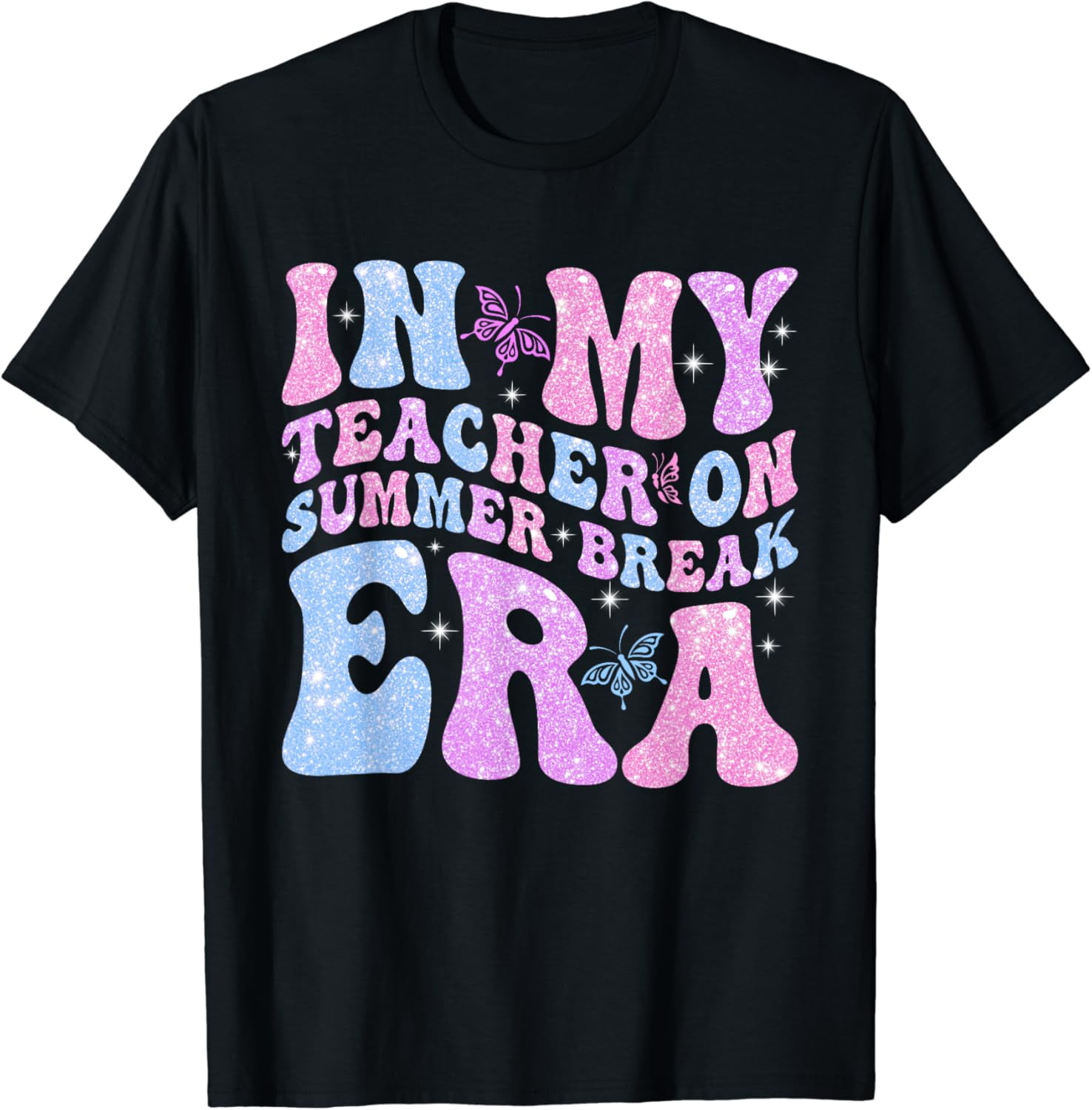 Hot Trending T-Shirt With In My Teacher On Summer Break Era Groovy ...