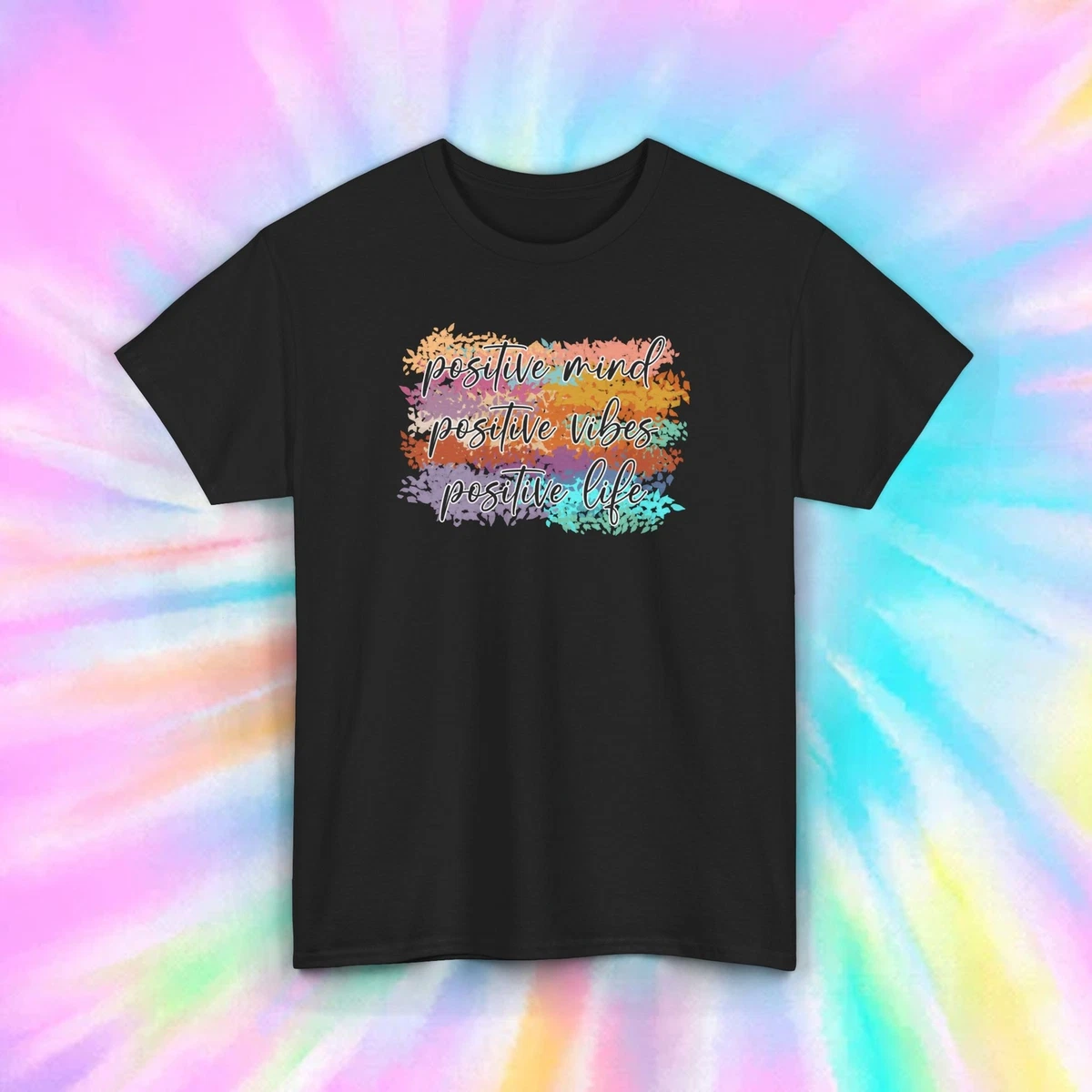 Hot Trending T-Shirt With Inspirational Positive Mind Vibes Shirt ...