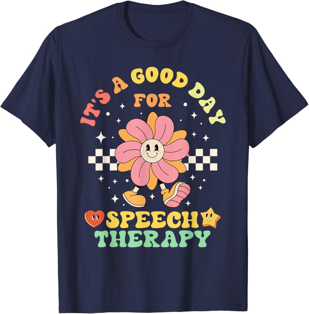 Hot Trending T-Shirt With It'S A Good Day For Speech Therapy Slp Autism Awareness Design Preview ...