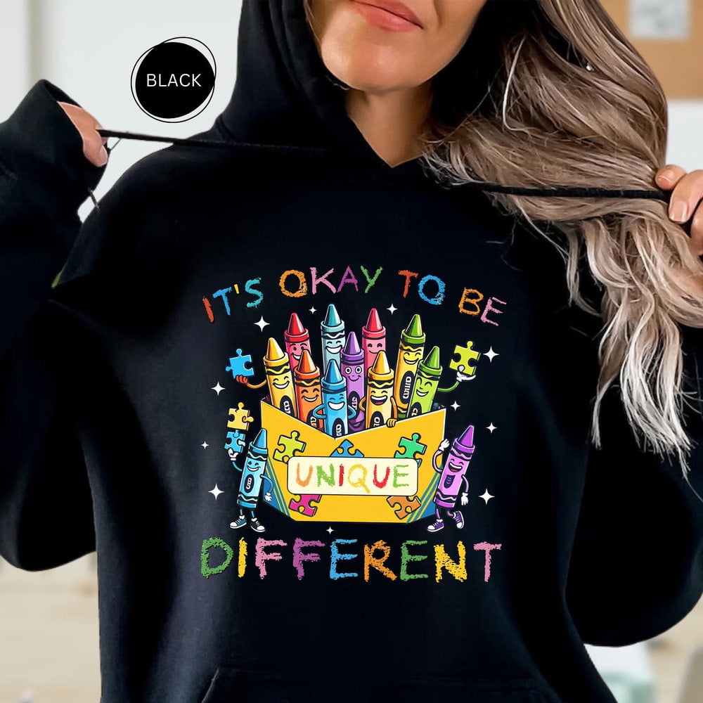Hot Trending T-Shirt With It'S Okay To Be Different Autism Awareness ...