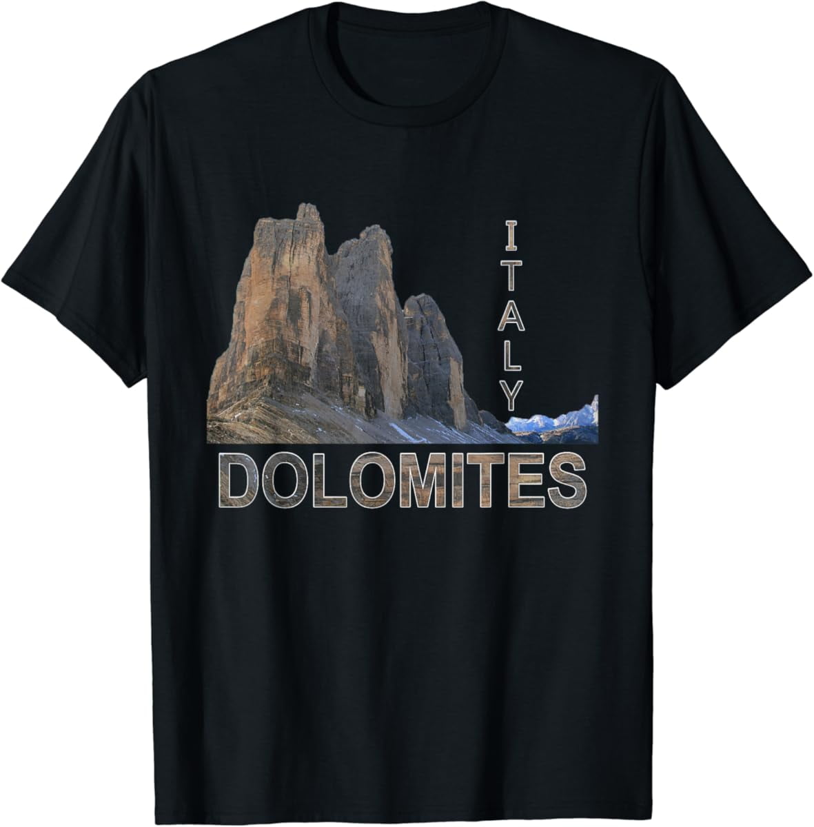 Hot Trending T-Shirt With Italian Dolomites Hiking The Alps T-Shirt ...