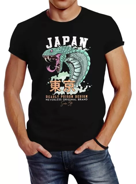 Hot Trending T-Shirt With Japan Cobra Japanese Characters T Design ...